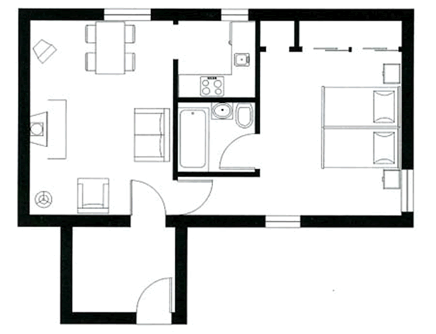 Birch Cottage luxurious 1 bedroom cottage - Highland Holiday Cottages